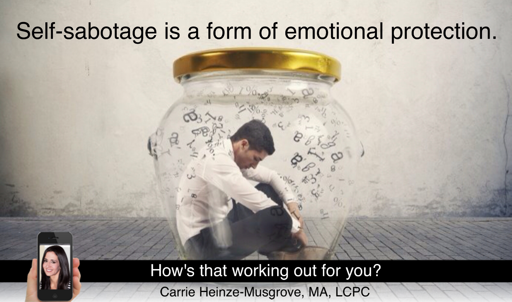Self-sabotage | Online Therapy